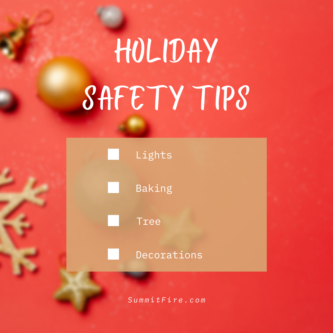 Holiday Safety Tips - Summit Fire Protection